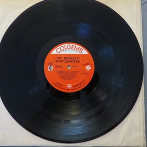 Monkees "headquarters" 1967 LP, Still in Plastic Shrink Wrap and Framed ...