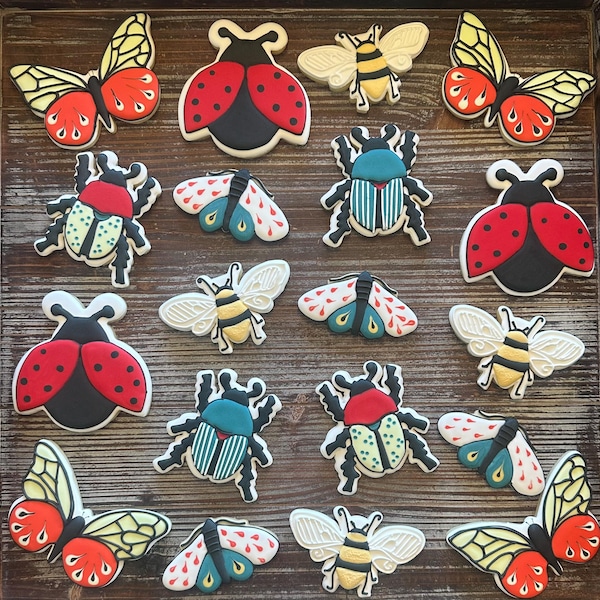 Ladybug Cookies - Etsy