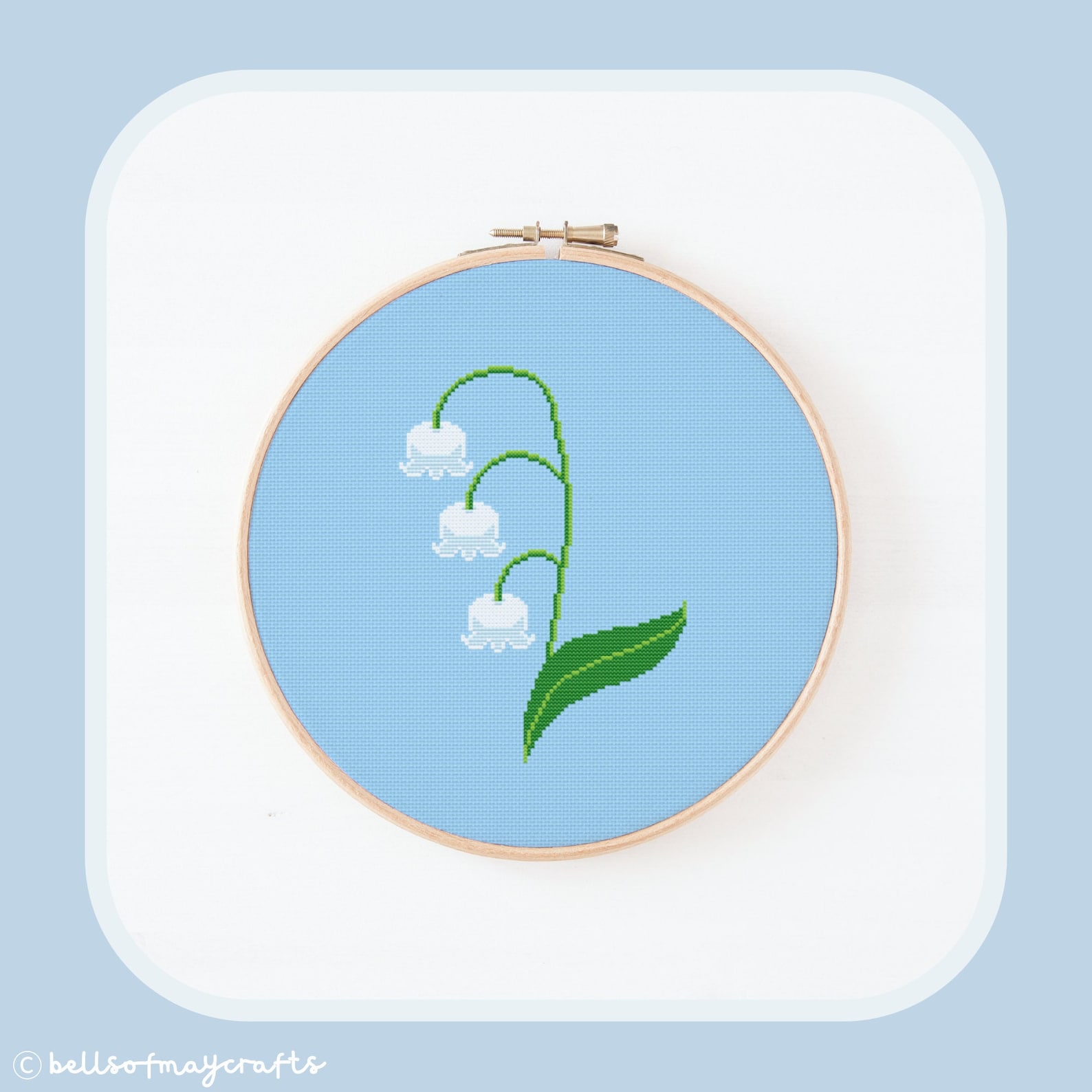 Lily of the Valley | Cross-stitch Pattern - Etsy