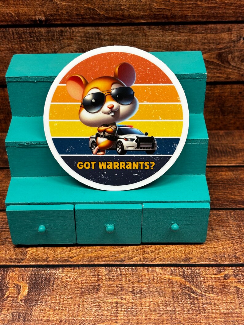 Police Decals Officer Sticker LEO Gift Idea Deputy Sheriff Police Cadet ...