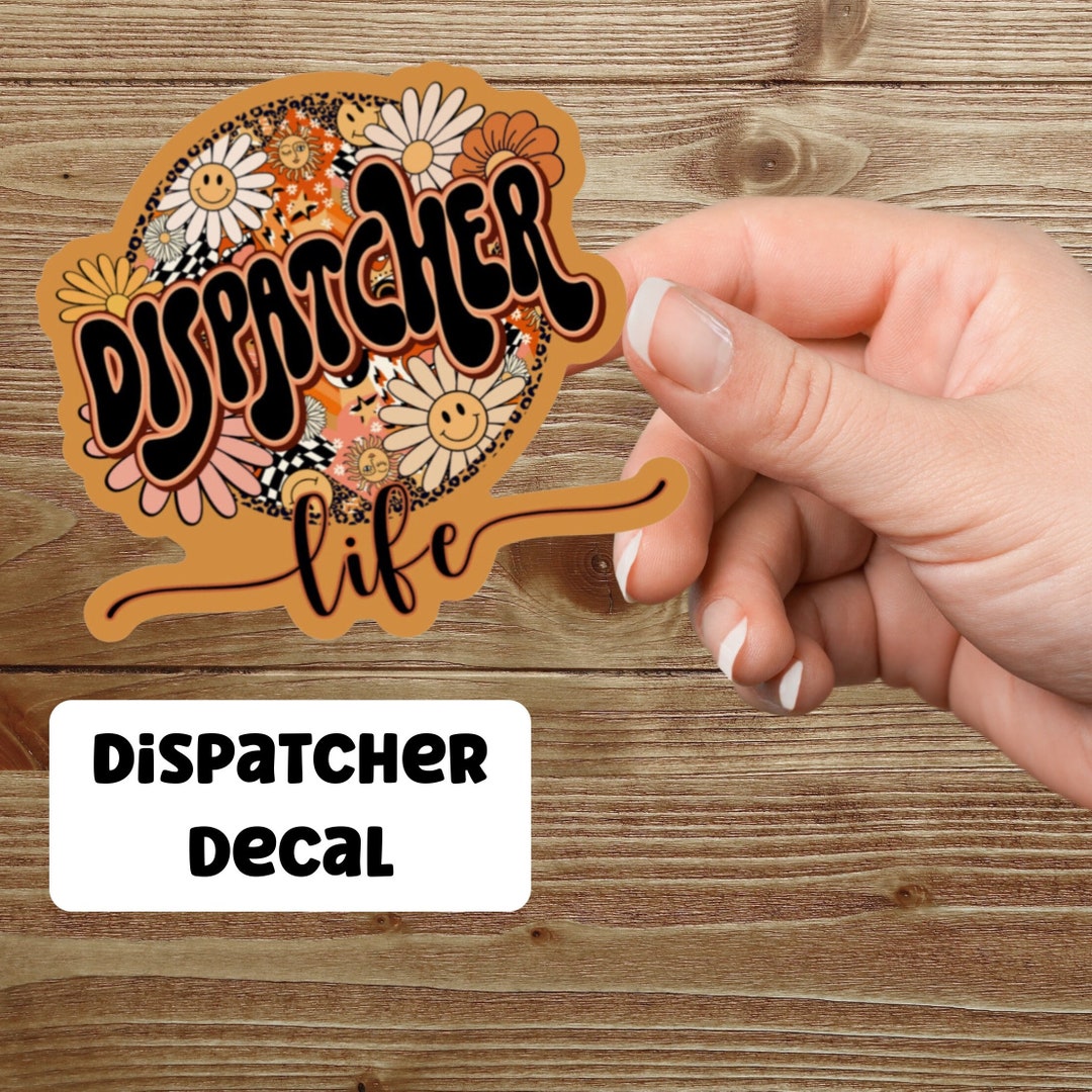 Dispatcher Life / Yellow Line / Dispatcher Decal / Dispatcher Sticker ...