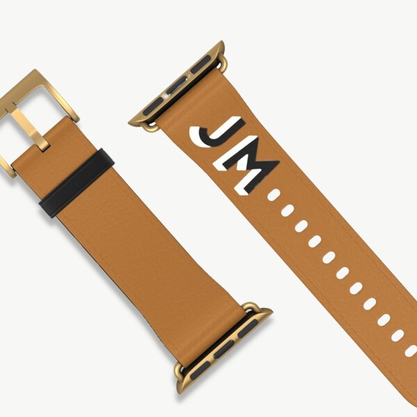 Monogram Apple Watch Band - Etsy