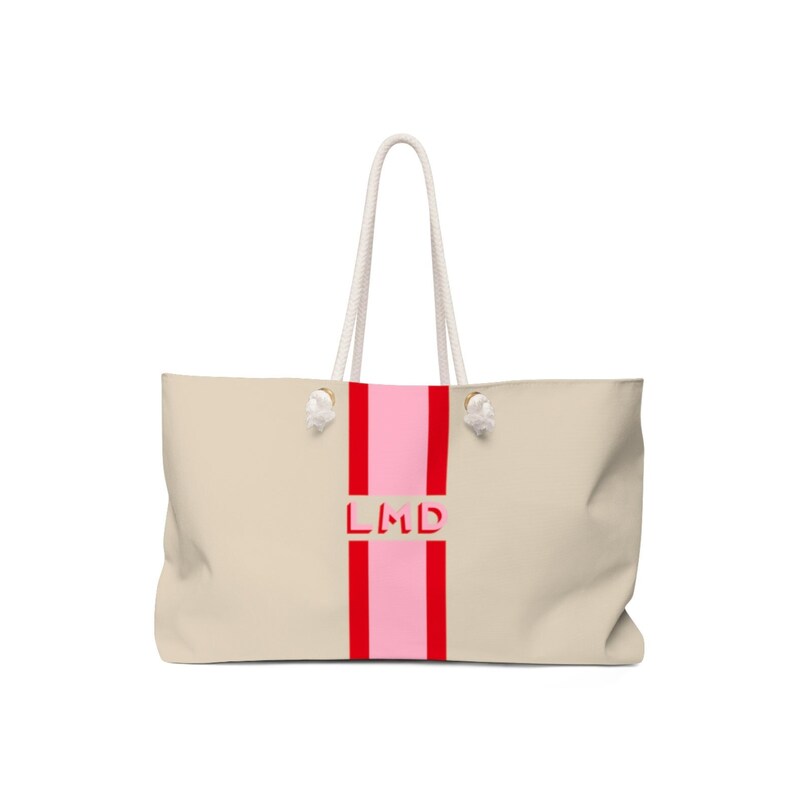 Monogram Beach Bag - Etsy