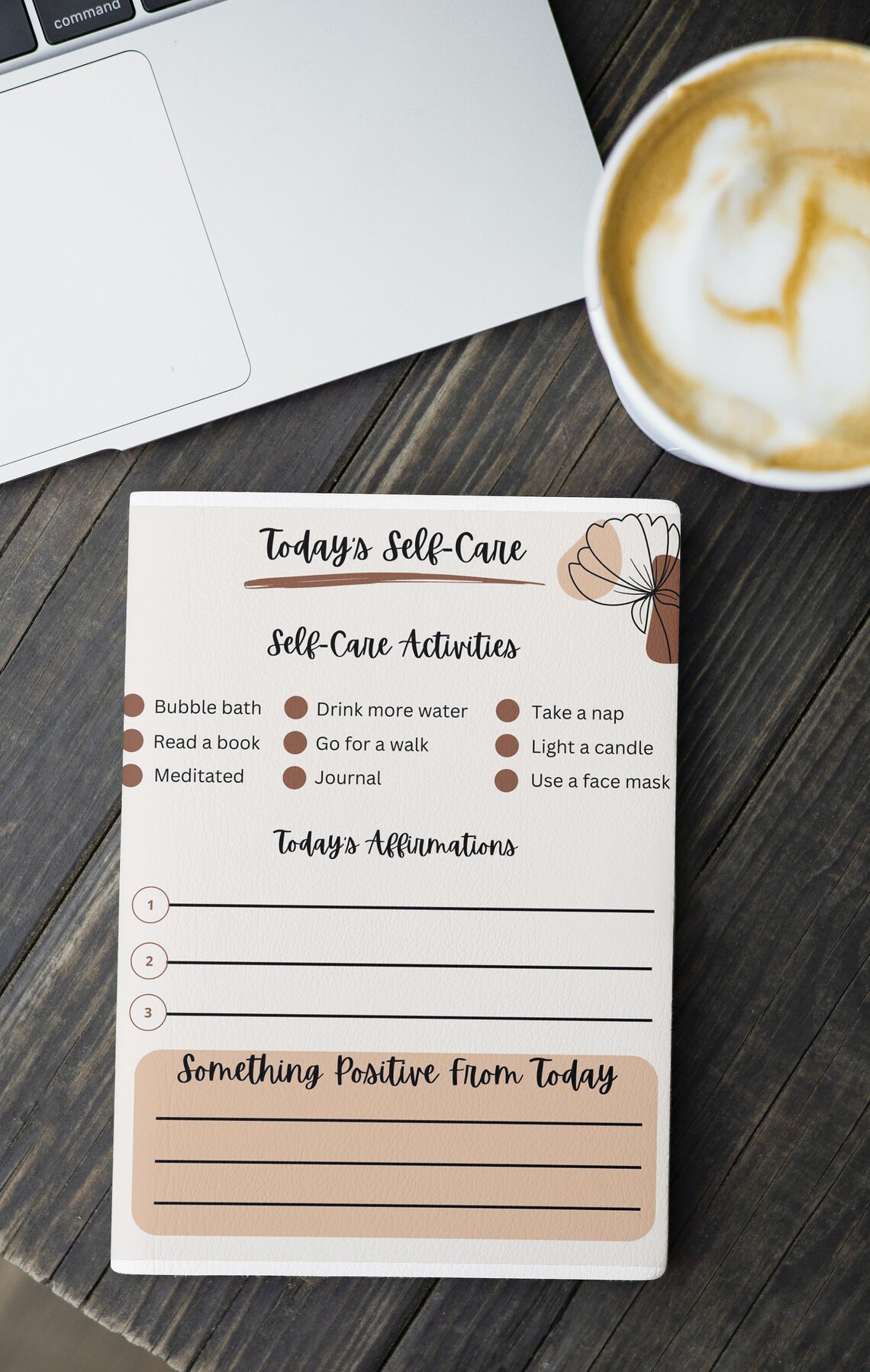Self-care Sheet Digital Download - Etsy