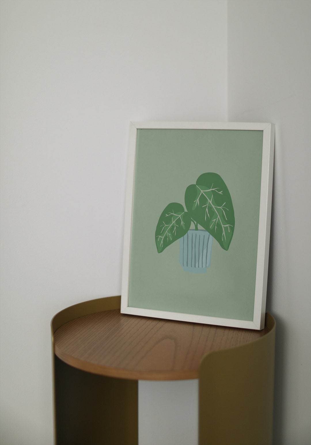 Sage Green Plant Digital Print - Etsy