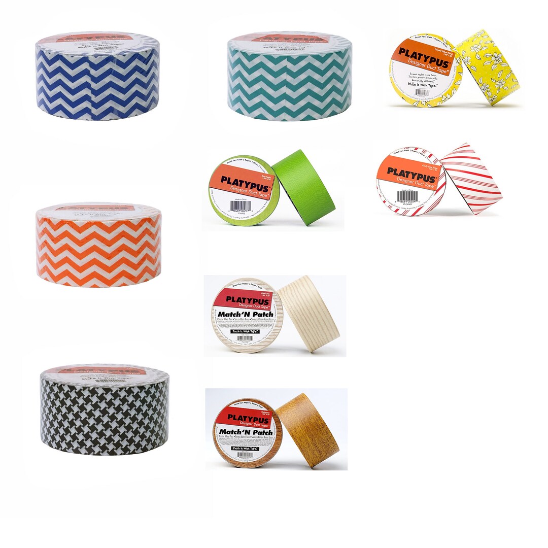 NEW in Packaging Platypus Designer Duct Tape Printed Duct Tape, 2
