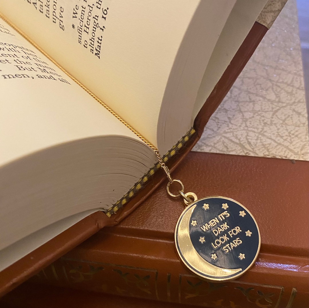 Handmade 10ct Gold Chain Bookmark - Unique Bookmarks - Etsy