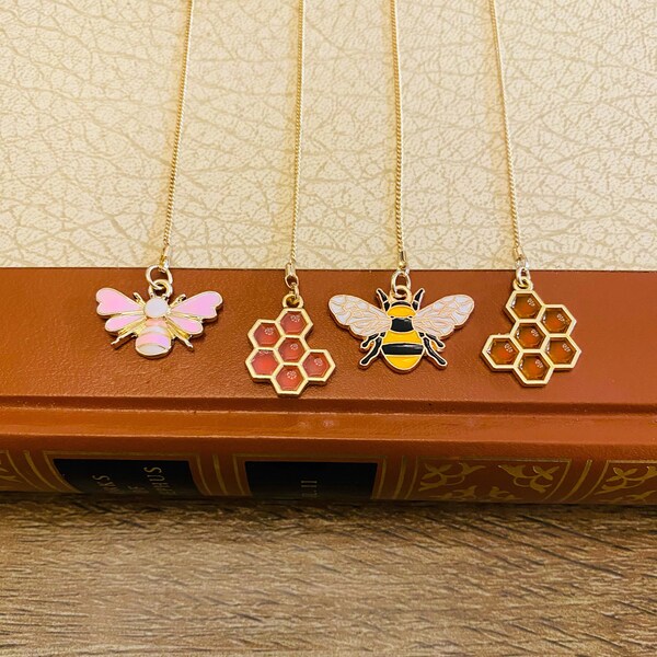 Bee Bookmark - Etsy