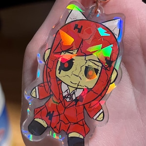 DDLC Fumo Holographic Double-design 2.5” Acrylic Charms - Etsy