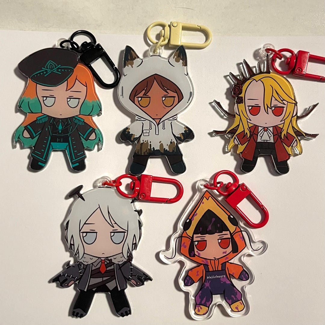 Limbus Company EGO Fumo Plush Acrylic Charms - Etsy