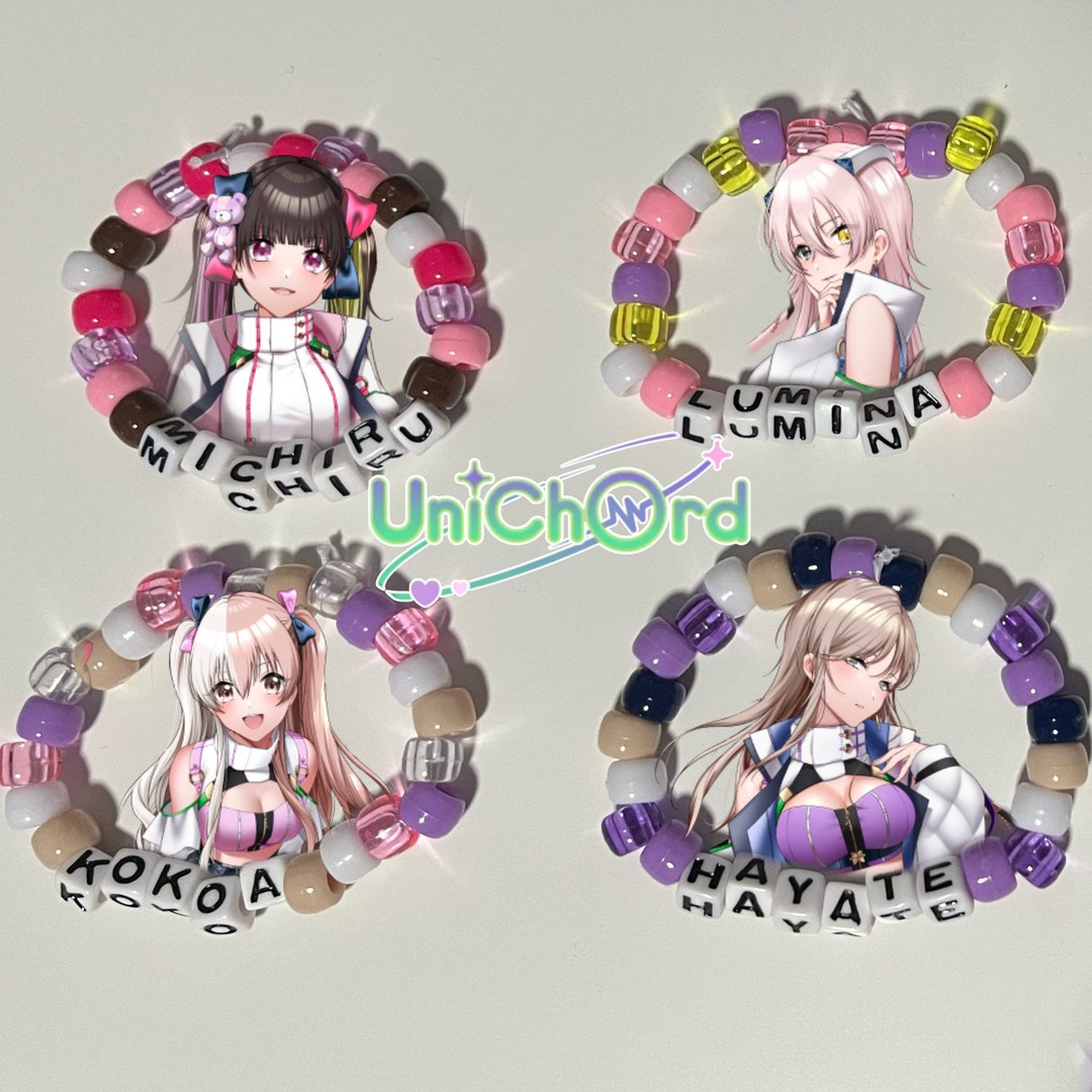 D4DJ Groovy Mix Dig Delight Direct Drive DJ Groovy Mix Beaded Kandi ...