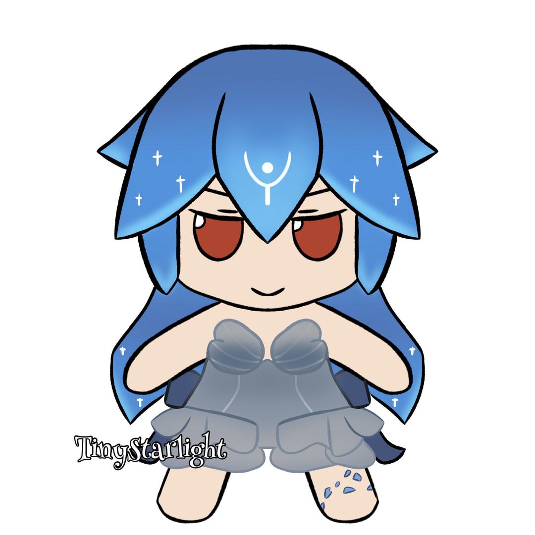 Bao the Whale Vtuber Fumo Plush Acrylic Charm PREORDER - Etsy UK