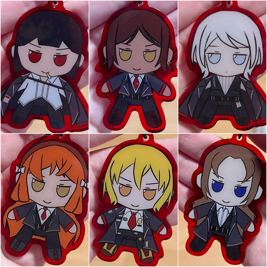 Limbus Company Fumo Plush Acrylic Charms Series 1 - Etsy