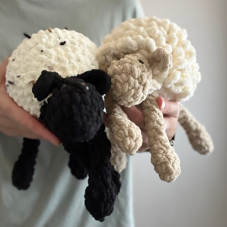 Sherman the Sheep Pattern - Crochet Pattern Digital File - Etsy