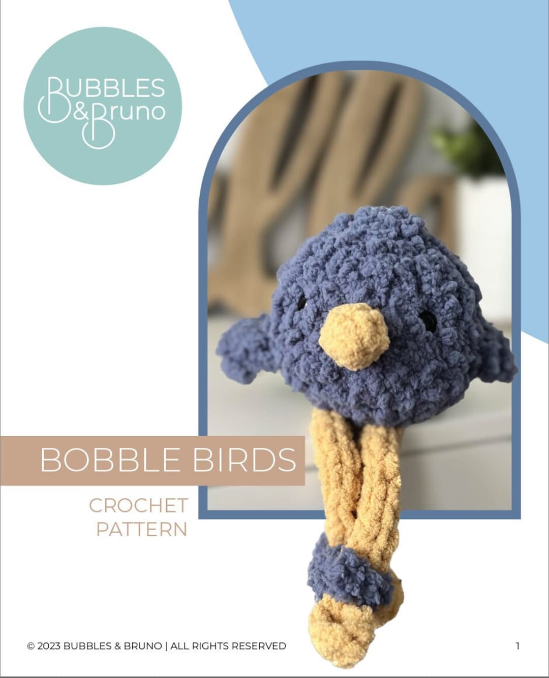 Bobble Bird Crochet Pattern - Etsy