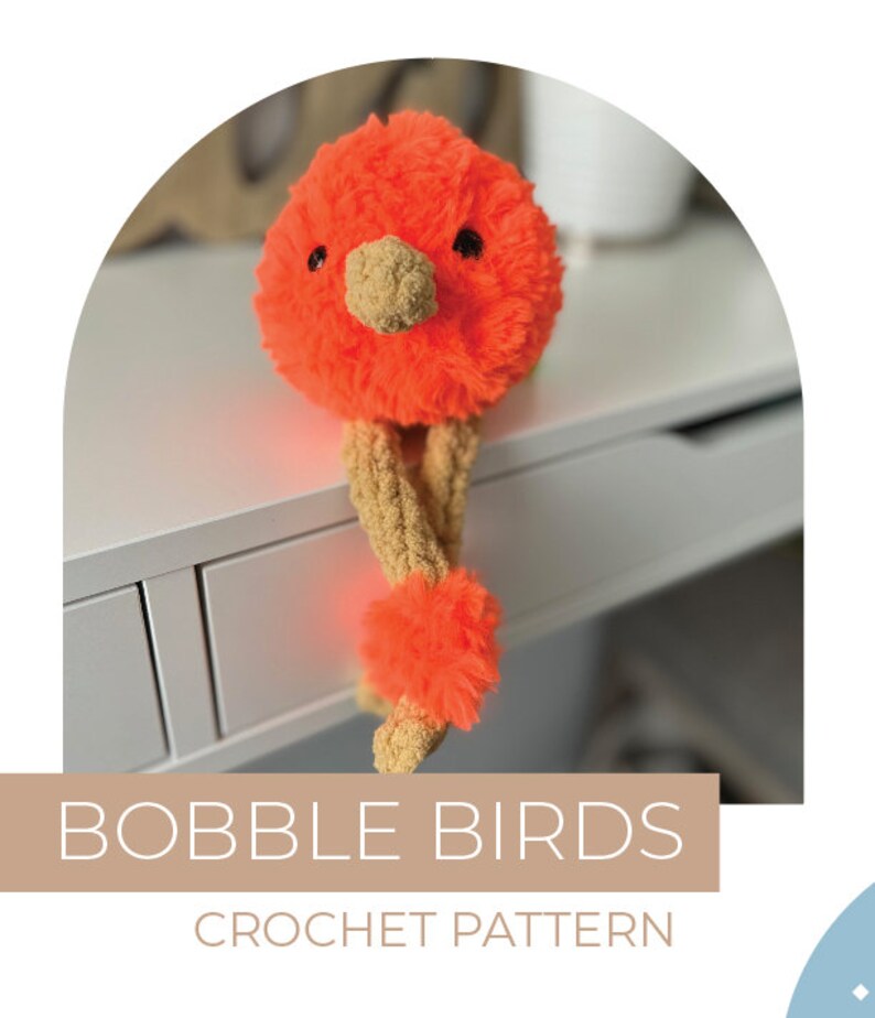 Bobble Bird Crochet Pattern - Etsy