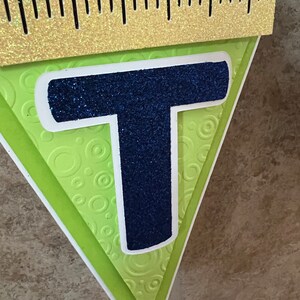 MATH CLASSROOM TRIANGLE Banner Decor-welcome Back to Math Classroom ...