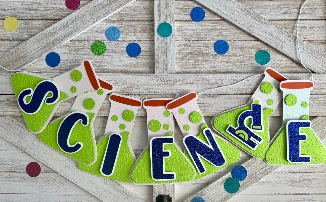 SCIENCE CLASSROOM Decor Banner - Welcome Back to Science Classroom ...