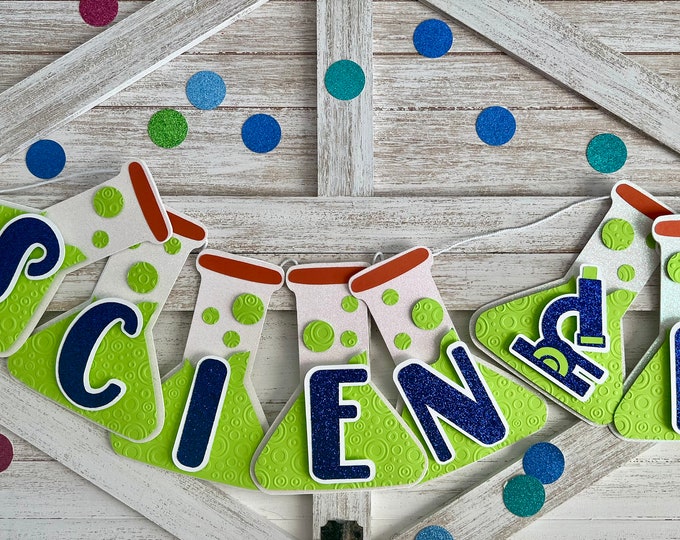SCIENCE CLASSROOM Decor Banner Welcome Back to Science Classroom ...