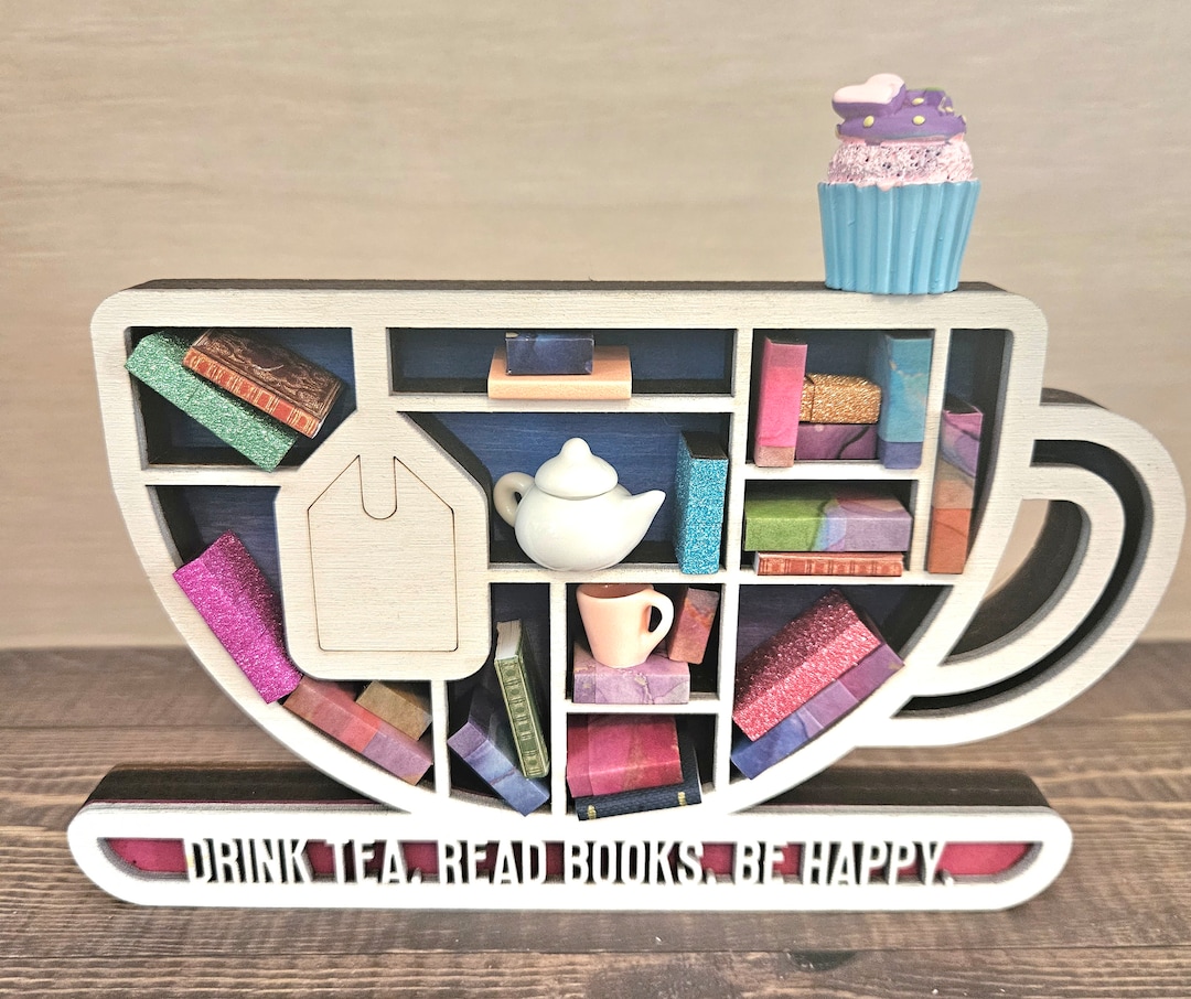 Teacup Mini Shelf - Etsy