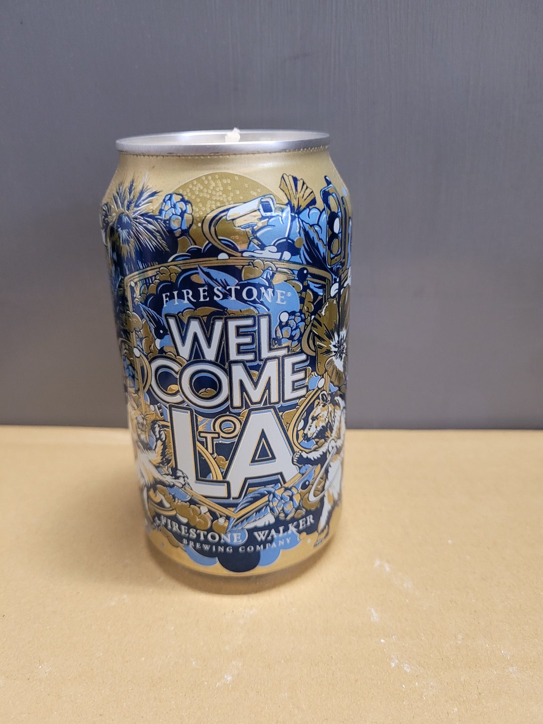 Welcome to LA Beer Can Candle - Etsy
