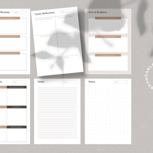 Gratitude & Planner Digital Printable | Daily Planner | Gratitude ...