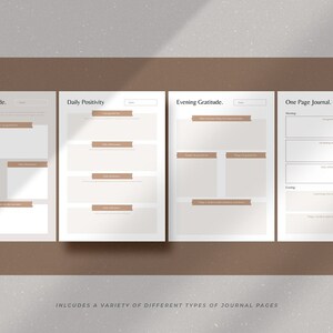 Gratitude & Planner Digital Printable | Daily Planner | Gratitude ...