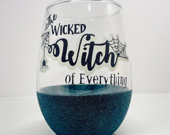 Wicked Wine Glass - Etsy