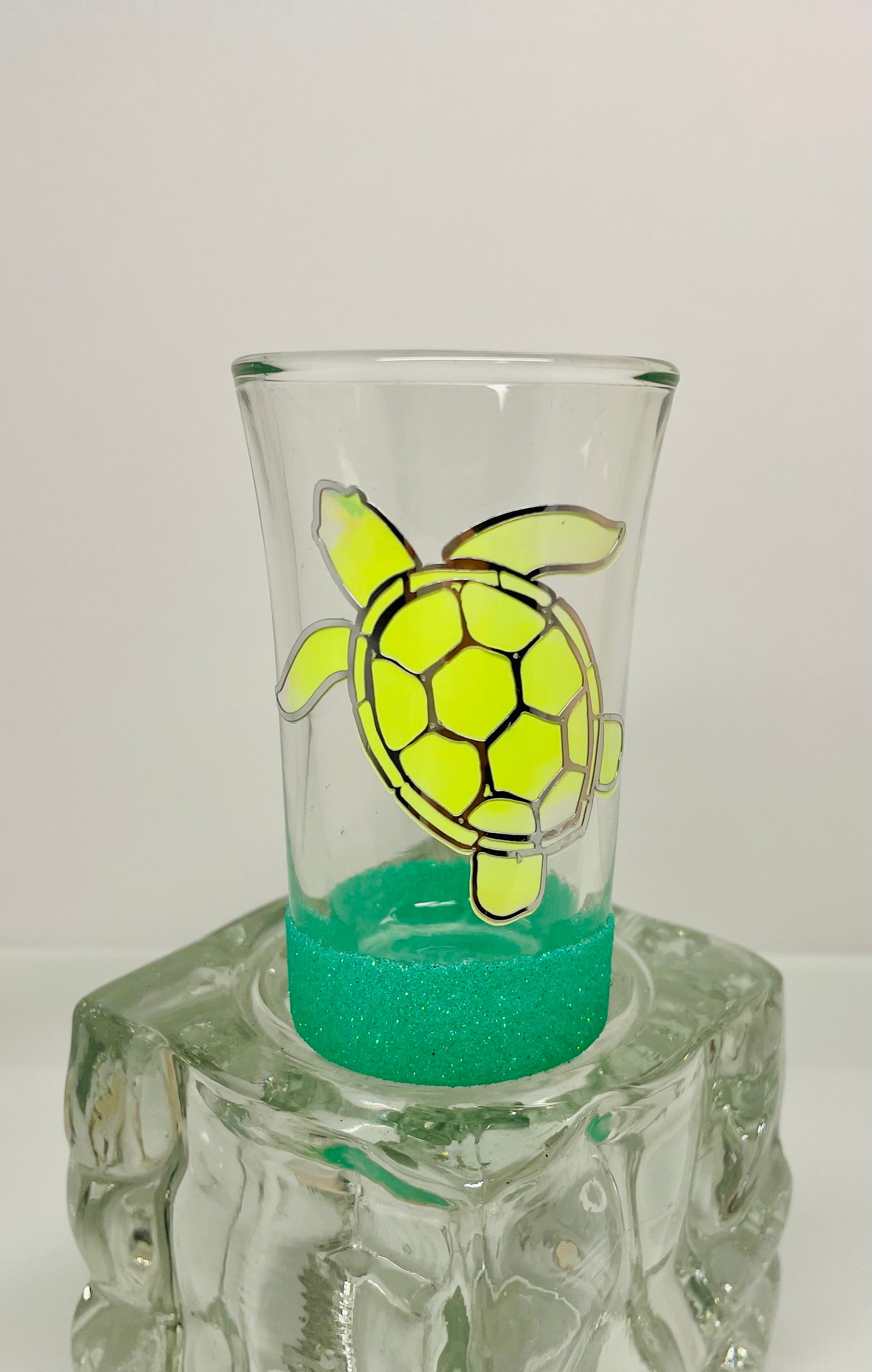 Sea Turtle Shot Glass Turtle Shot Bachelorette Shot Glass - Etsy