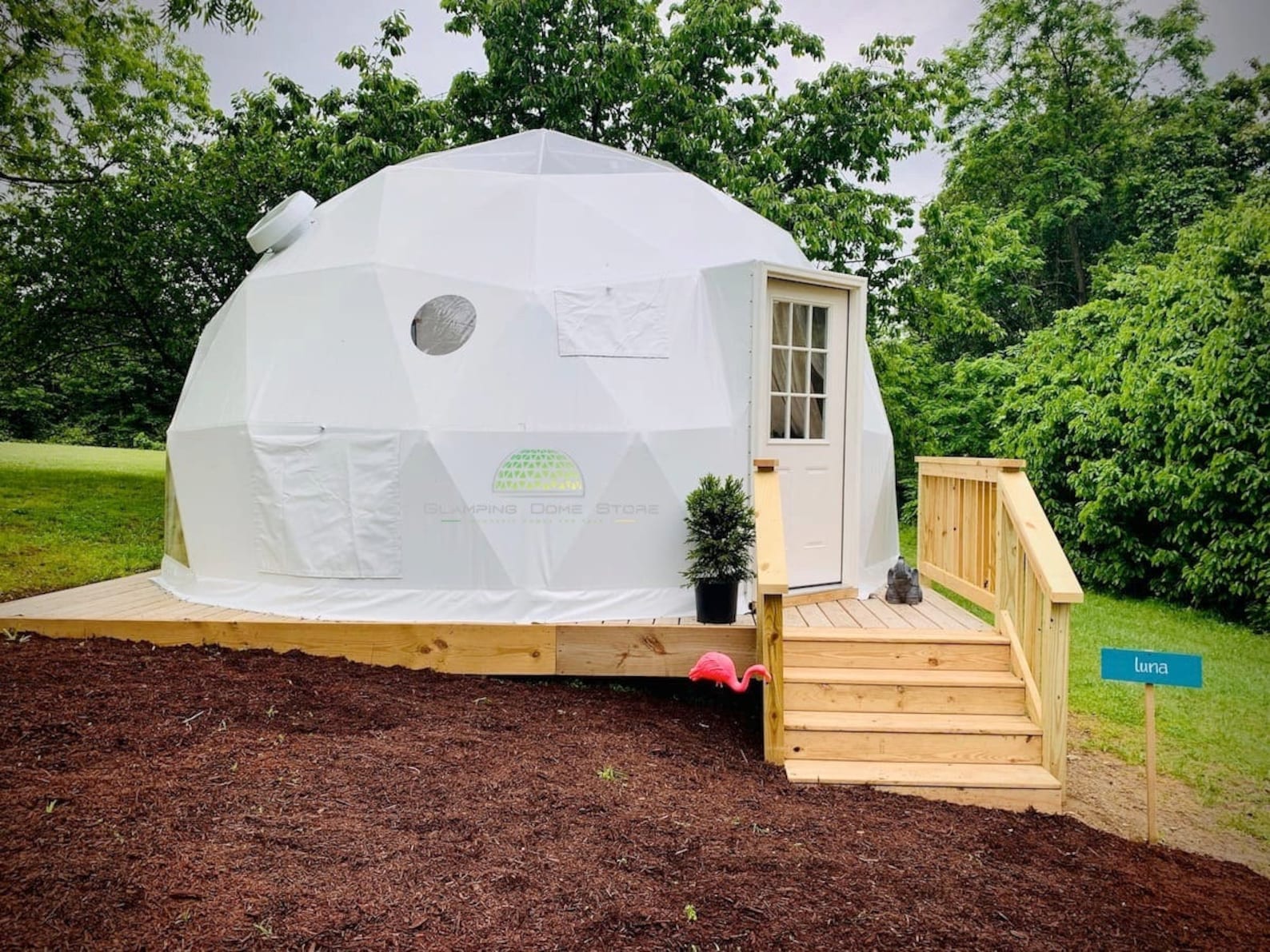 Geodesic Dome Tent - 19.7ft (6 M) - Best for Restaurant/hospitality ...