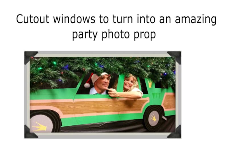 1ft to 8ft Life Size Christmas Vacation Party Props Silhouette - Etsy