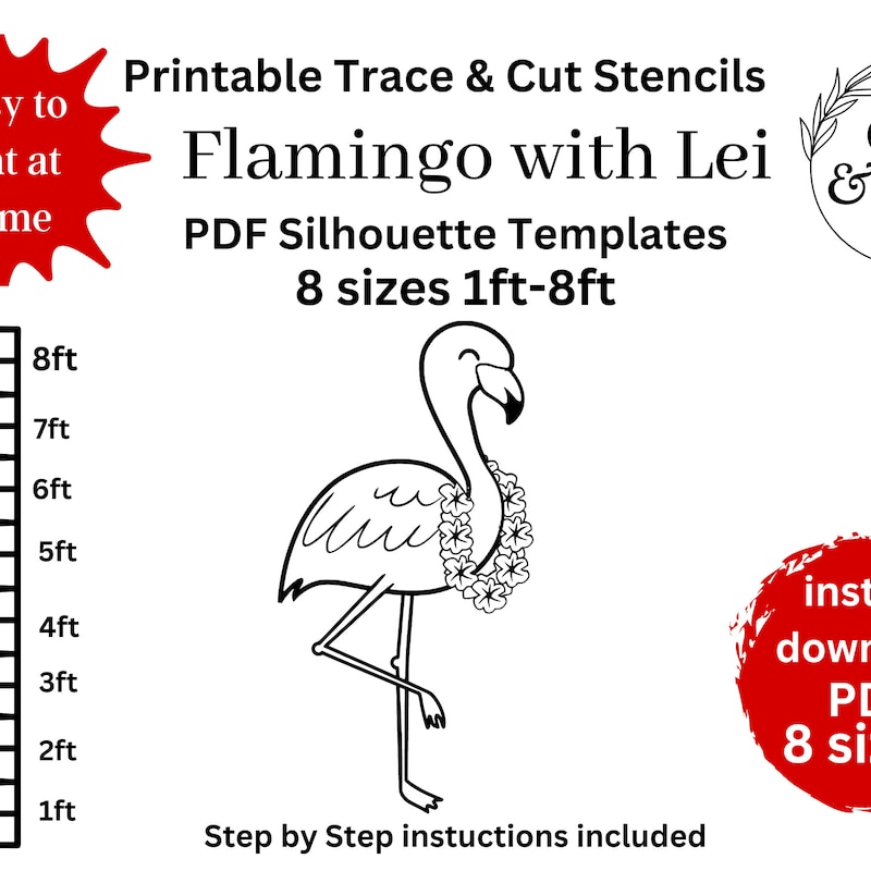 Flamingo Cutout - Etsy