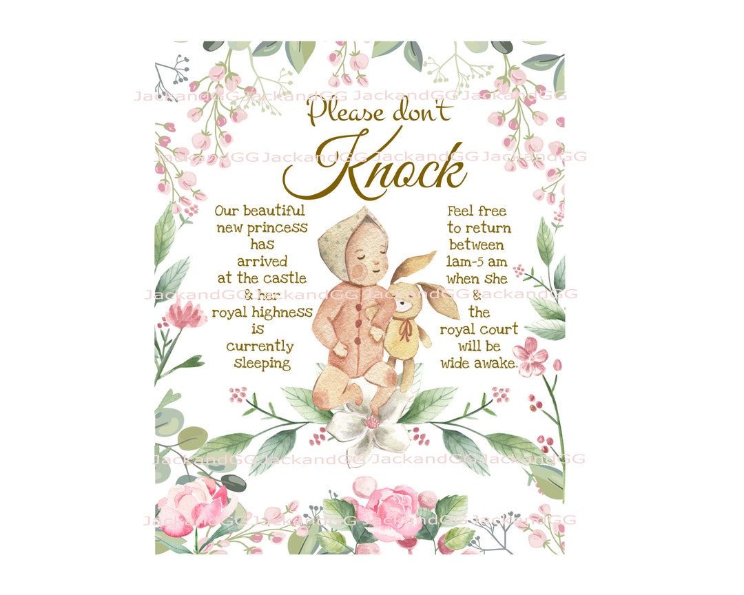 Printable Newborn Princess Png Do Not Disturb Sign, Mommy and Me Sign ...