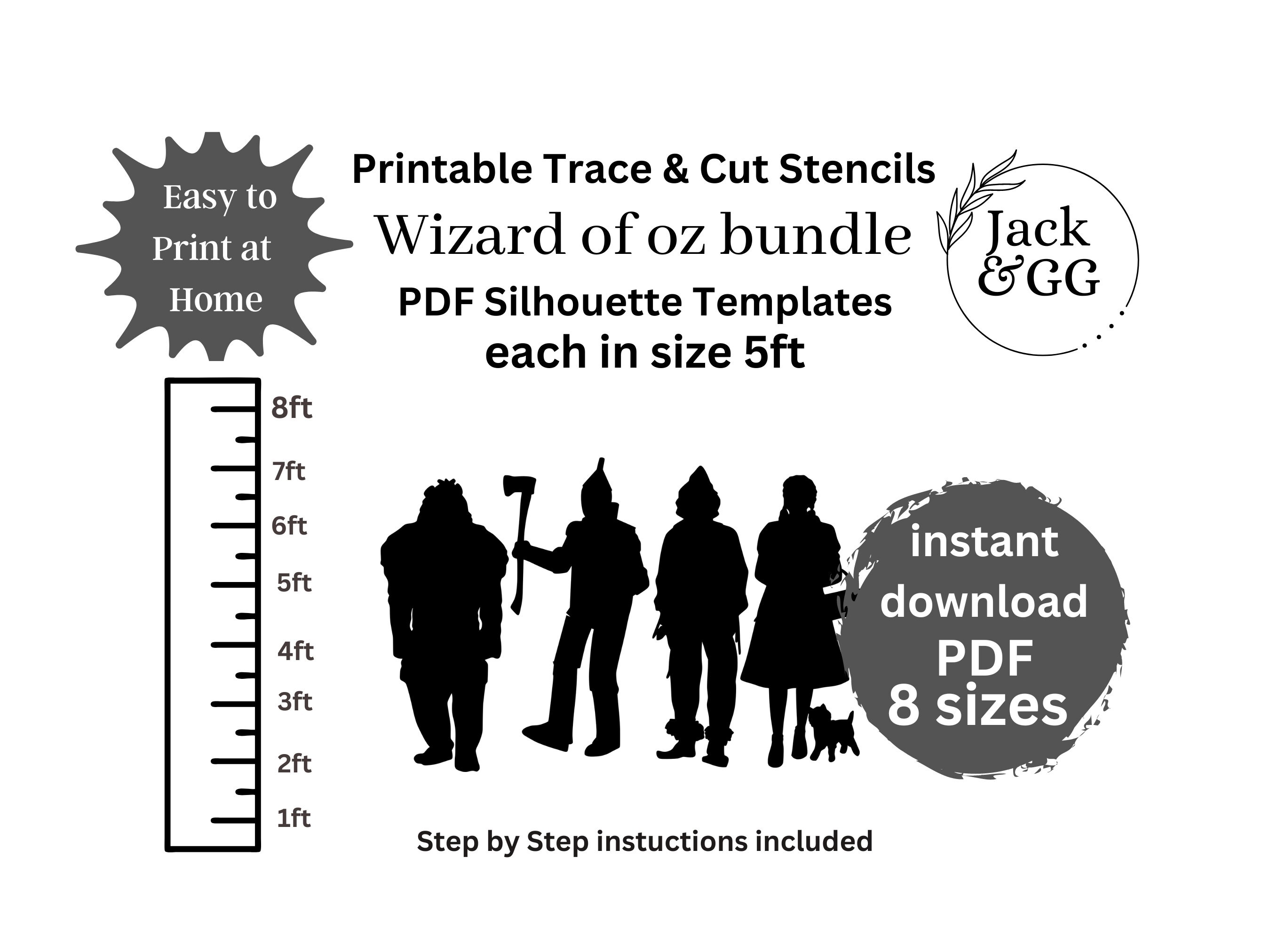 Custom 5ft Wizard of Oz Bundle - Etsy