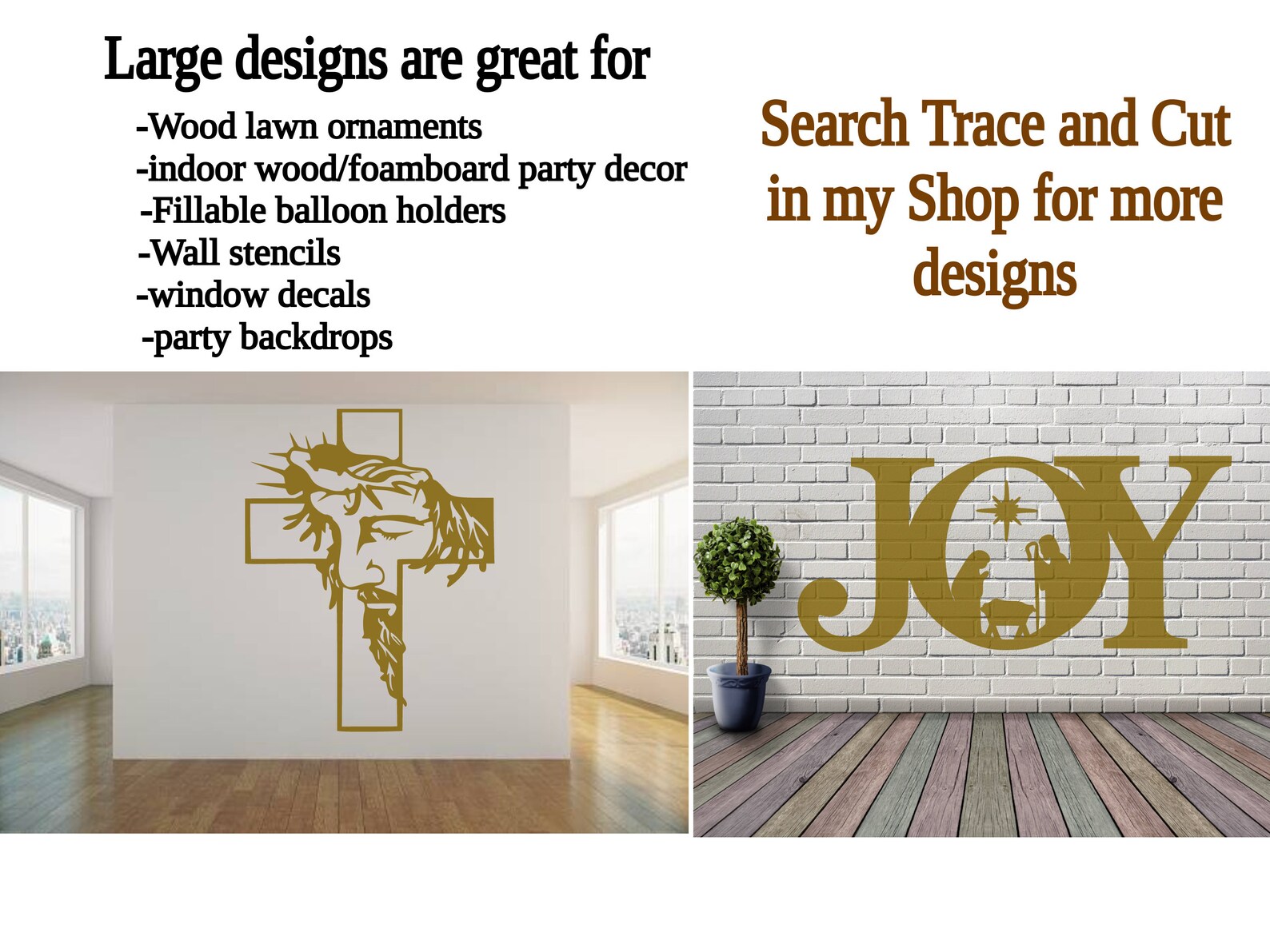 1ft - 8ft Spooky Tree PDF Template ,printable Trace and Cut Halloween ...