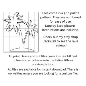 Life Size 1ft- 8ft Princess Castle Silhouette Pdf Pattern Template ...