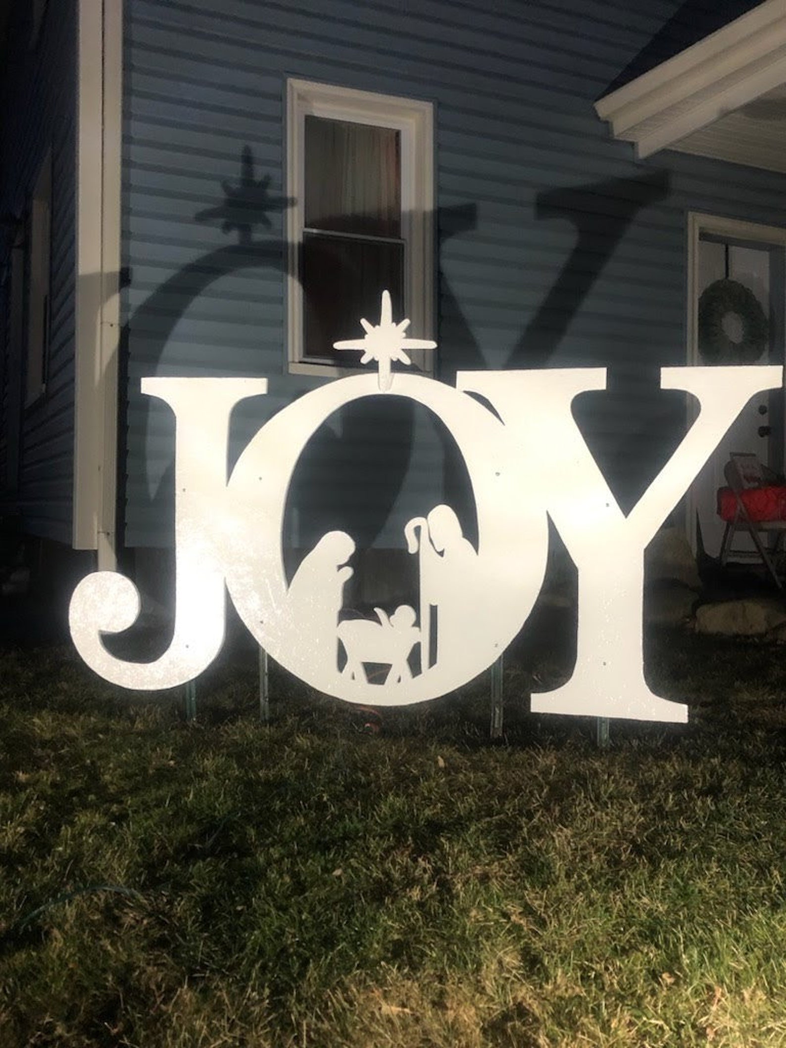 1ft - 7ft JOY Nativity Scene PDF Template ,printable Trace and Cut ...