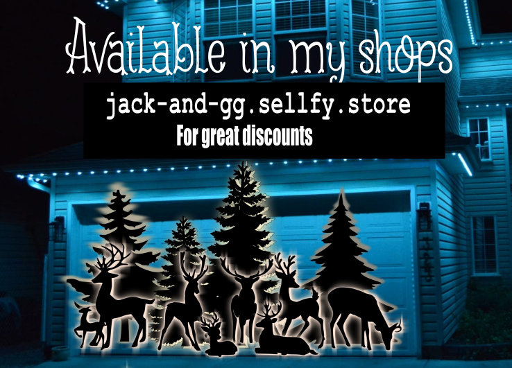 1ft - 7ft JOY Nativity Scene PDF Template ,printable Trace and Cut ...