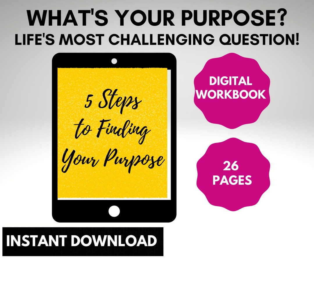 What's My Life's Purpose Workbook? Discover Your Purpose: How to Find ...