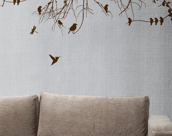 Realistic Tree Wall Decal - Etsy