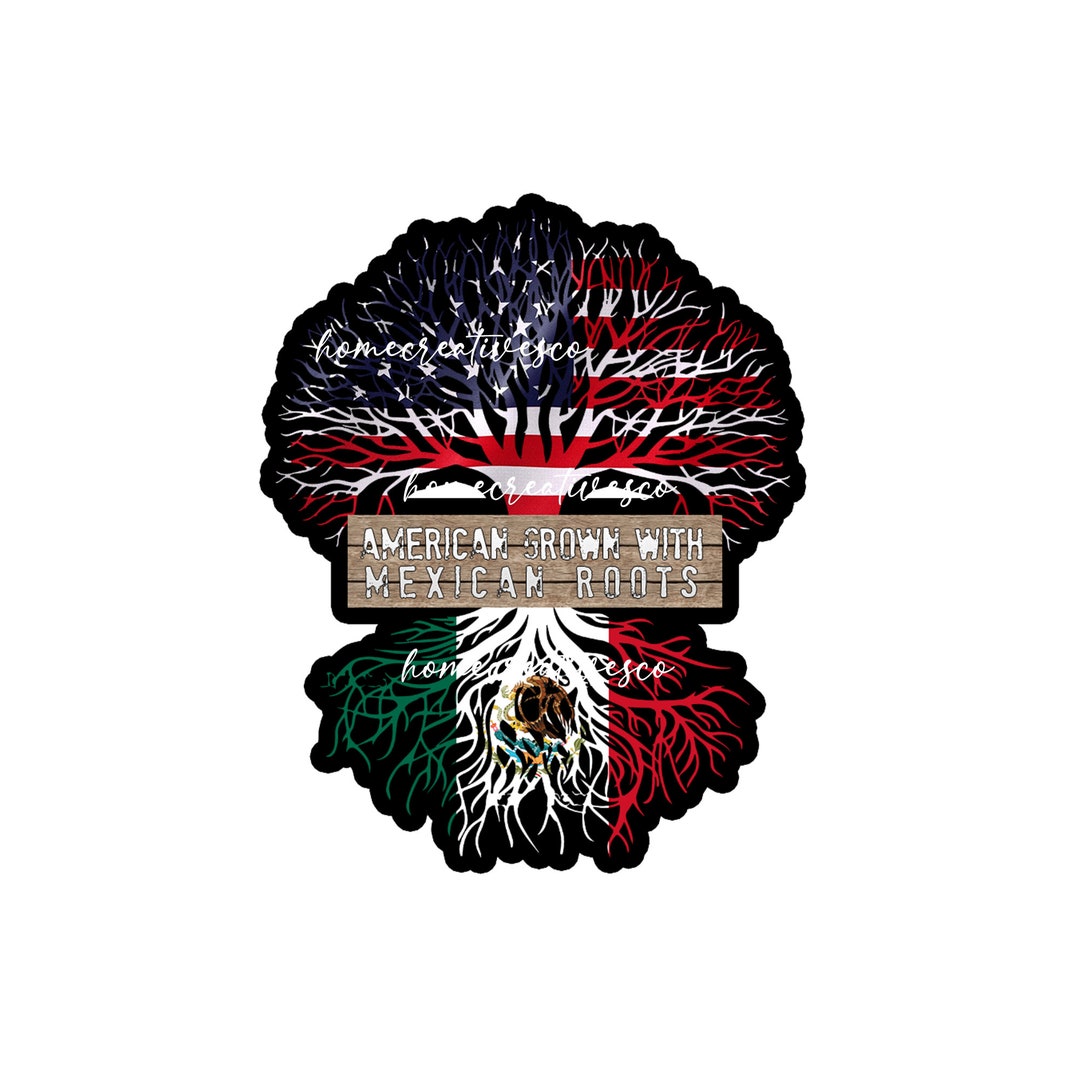 American Mexican Roots Heritage | Sublimation PNG Download | Digital ...