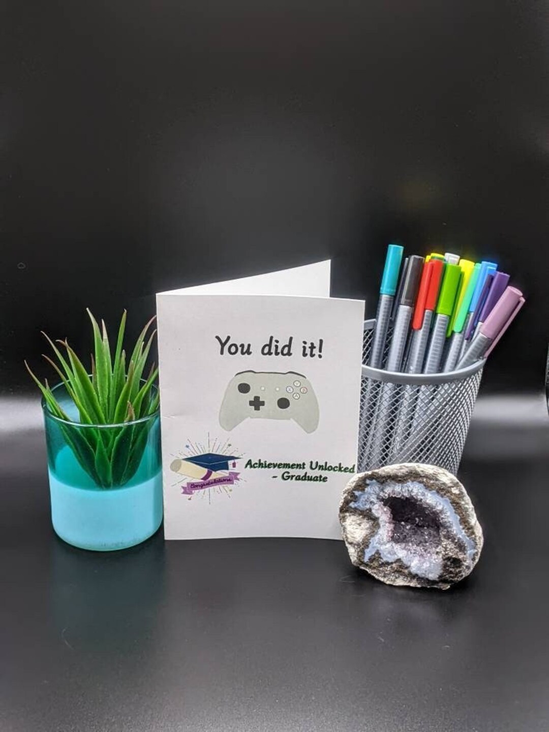 You Did It! Achievement Unlocked - Graduate, Xbox Gamer - Etsy