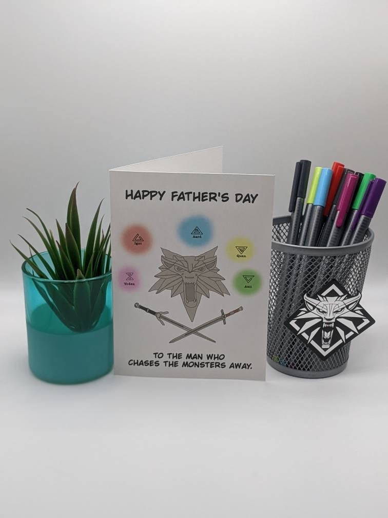 Happy Father's Day to the Man Who Chases the Monsters Away. Witcher ...