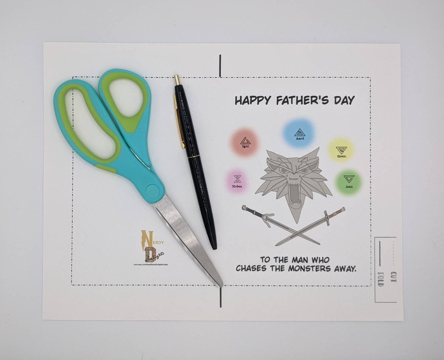 Happy Father's Day to the Man Who Chases the Monsters Away. Witcher ...