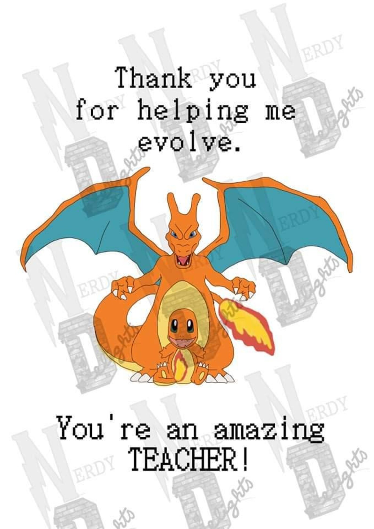 Thank You for Helping Me Evolve. You're an Amazing Teacher! - Etsy