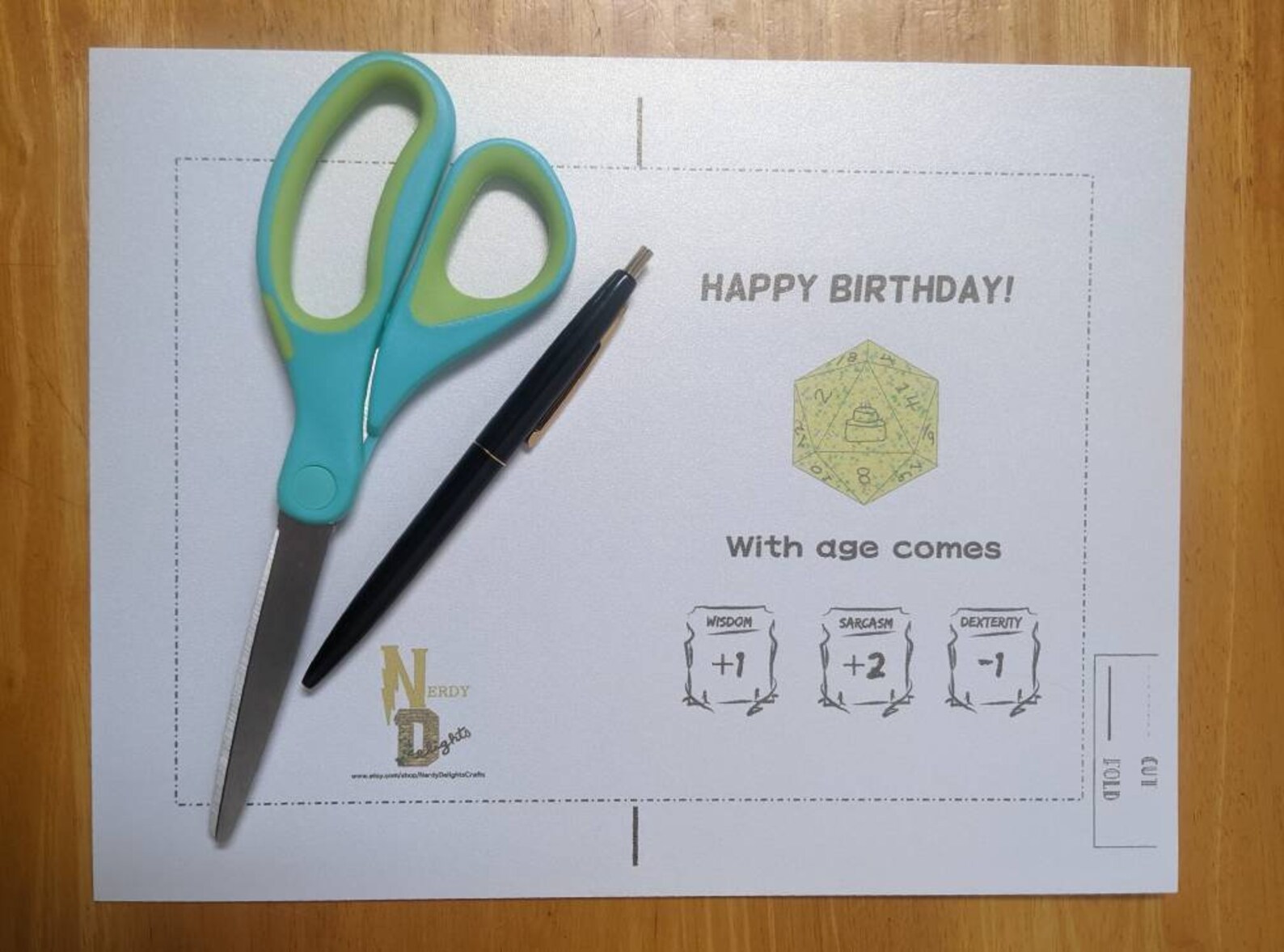 Happy Birthday! With Age Comes... - Etsy