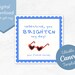 Sunglasses Valentine Card/you Brighten My Day Valentine Tags/printable ...