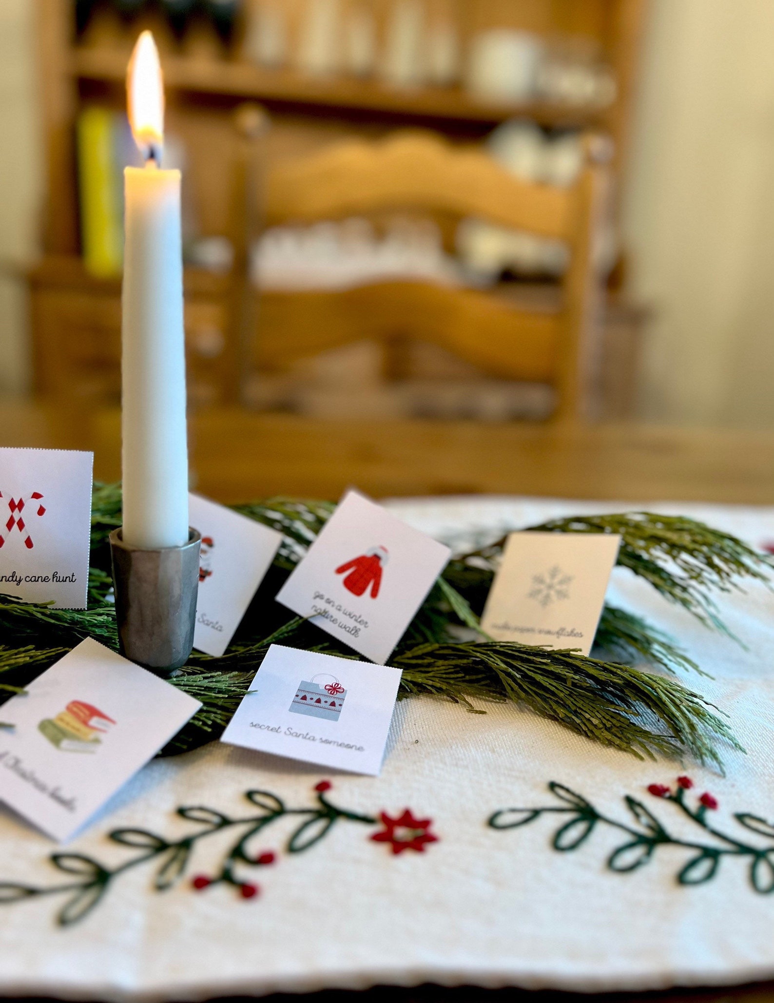 Printable Advent Cards/ Advent Cards for Kids/ Family Advent Cards ...