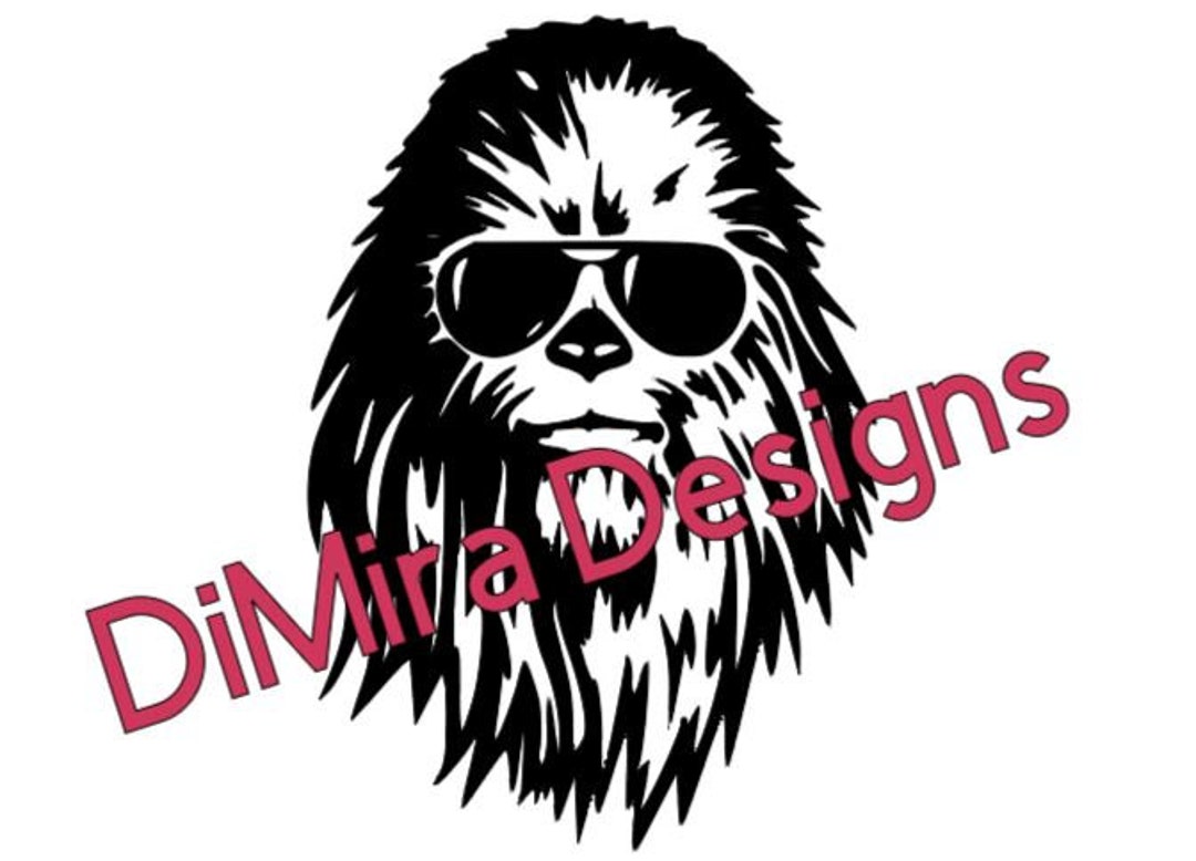 Cool Wookiee Svg, Cricut Cut Files, Silhouette Cut Files - Etsy