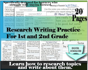 Fall Themed Writing Practice Page - Etsy